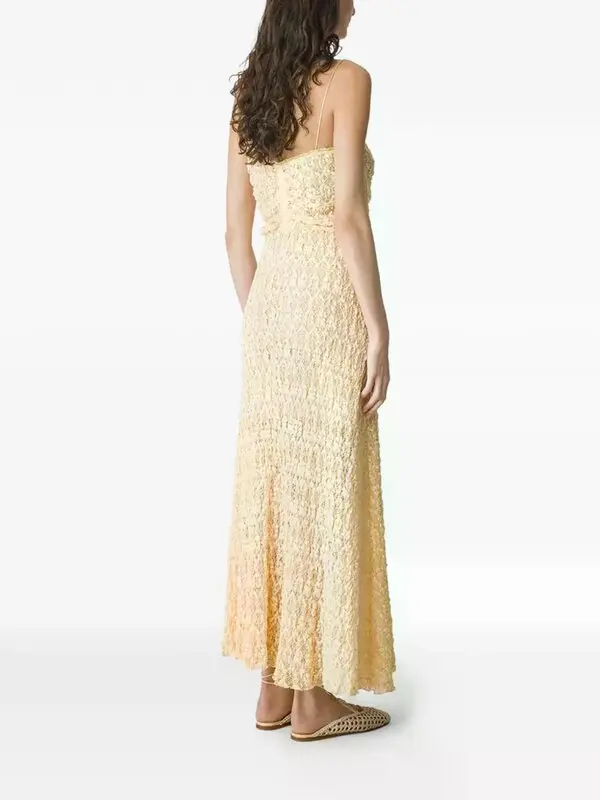 FORTE_FORTE Ruffled Slip Dress