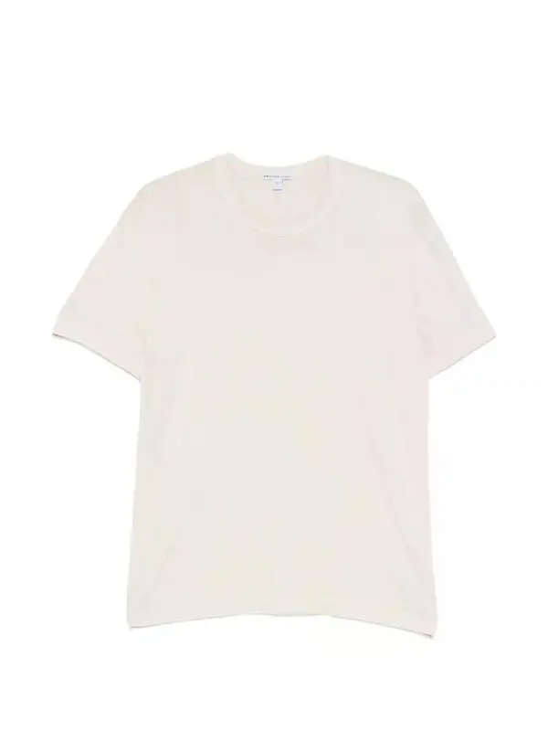 JAMES PERSE Crew-neck T-shirt - Neutrals