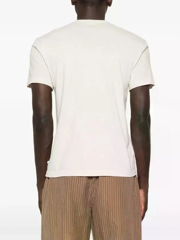 JAMES PERSE Crew-neck T-shirt - Neutrals