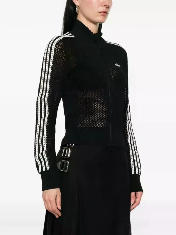 Adidas Three-stripes Zip Cardigan