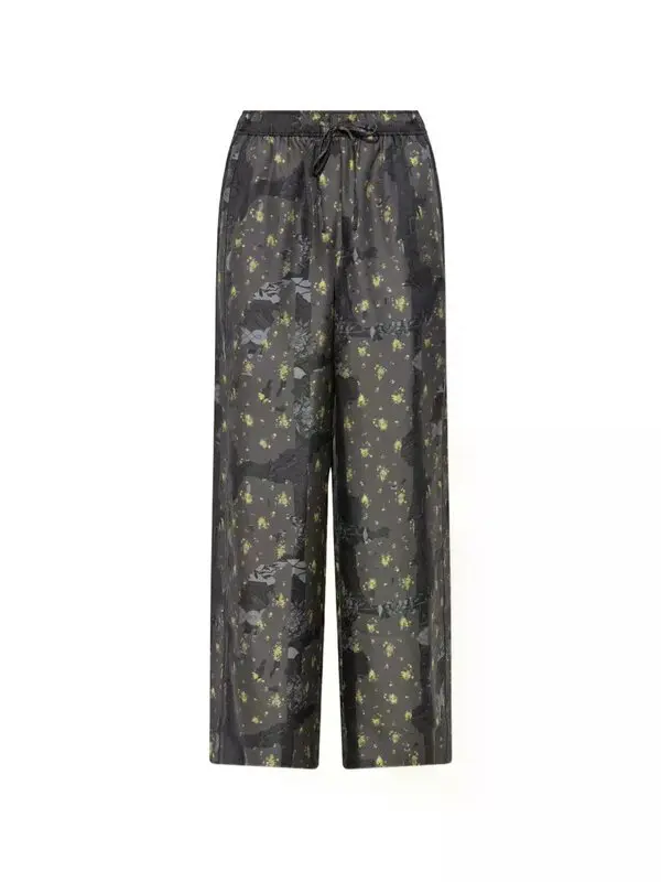 GANNI Floral-pattern Trousers