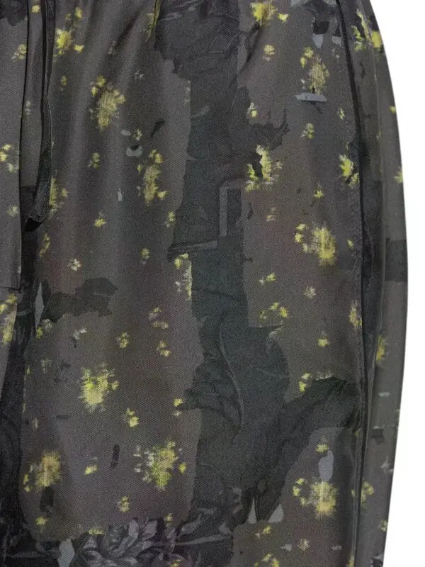 GANNI Floral-pattern Trousers