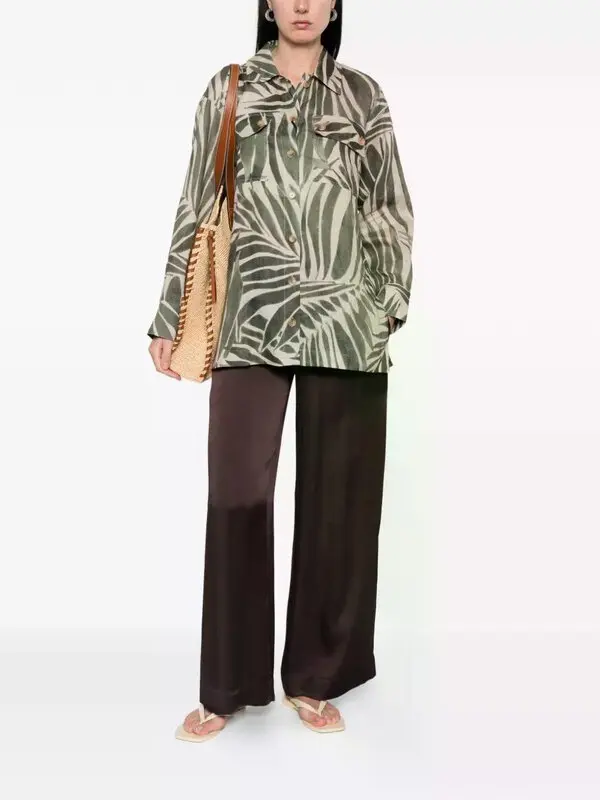 PENNYBLACK Printed Belted Shirt