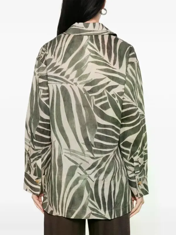 PENNYBLACK Printed Belted Shirt