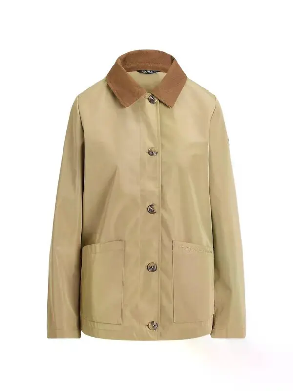 Ralph Lauren Buttoned Barn Coat - Neutrals