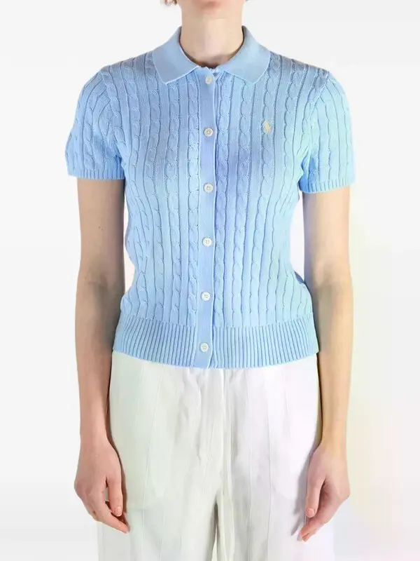 Polo Ralph Lauren Cable-knit Cardigan - Blue