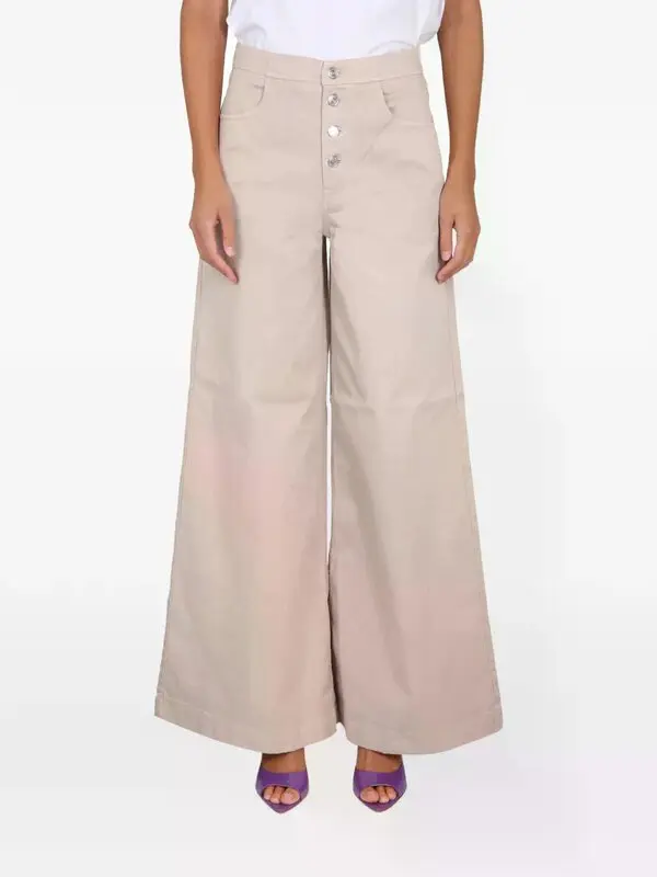 DEPARTMENT 5 Yoko Buttoned Wide Trousers