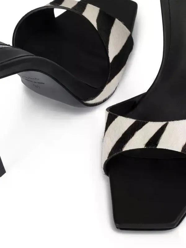 LE SILLA Bella Heeled Sandals - Black