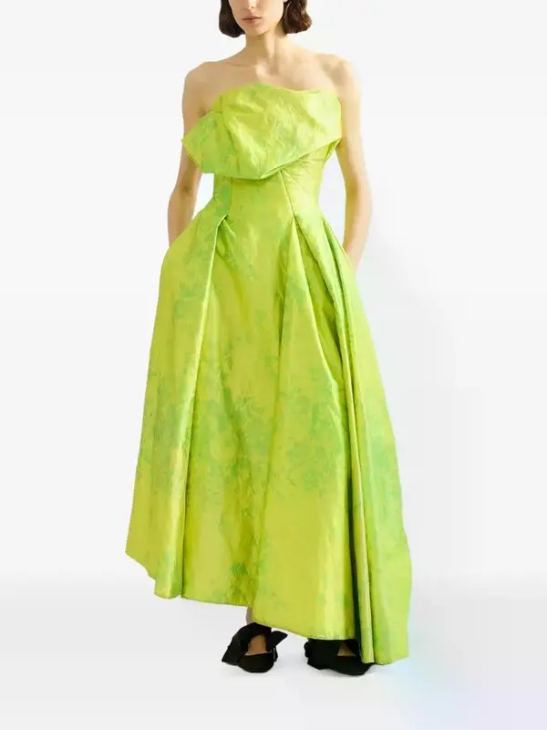Erdem Floral Asymmetric Dress