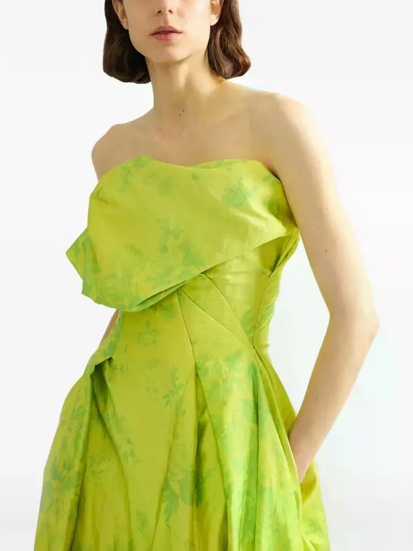 Erdem Floral Asymmetric Dress