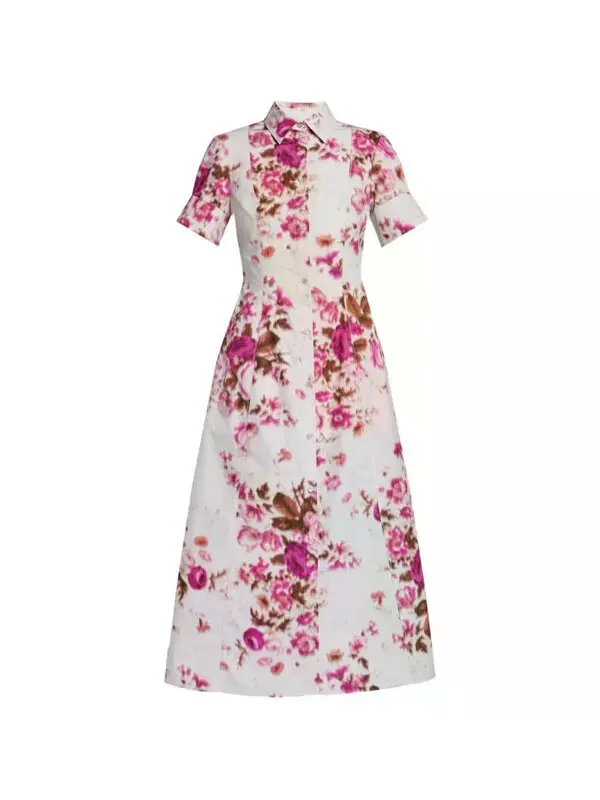 Erdem Floral-print Midi Dress