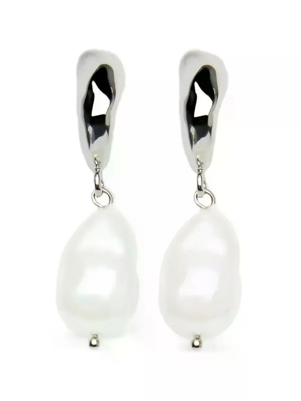Erdem Pearl-embellished Drop Earrings