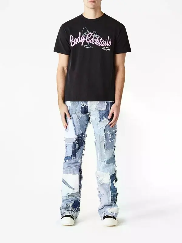 GALLERY DEPT. Logan Patchwork Straight Jeans