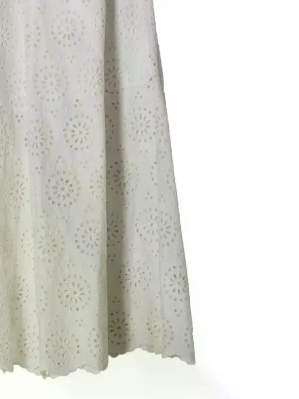 FRAME Eyelet Mid Skirt