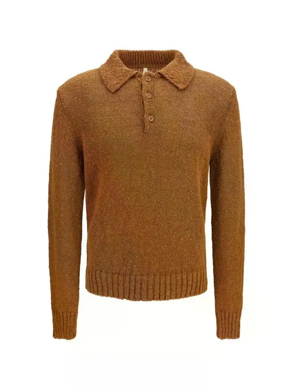 SUNFLOWER Linen Polo Top