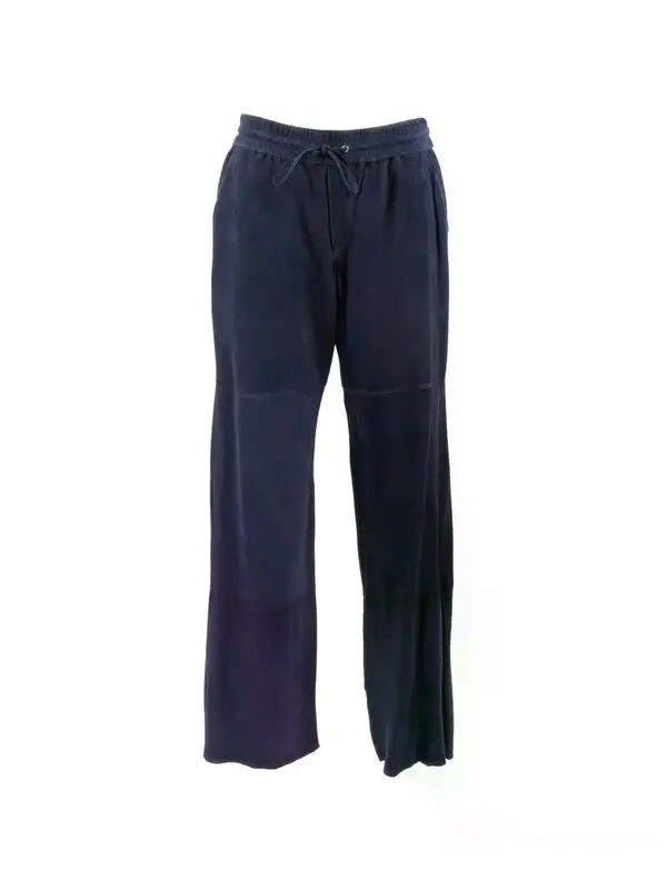 P.a.r.o.s.h Drawstring Suede Trousers