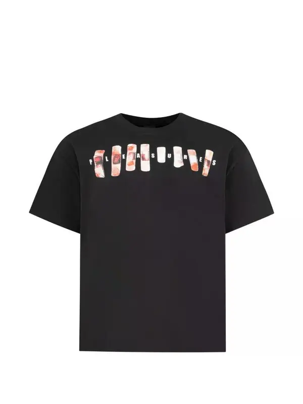 PLEASURES Wounded Round-neck T-shirt