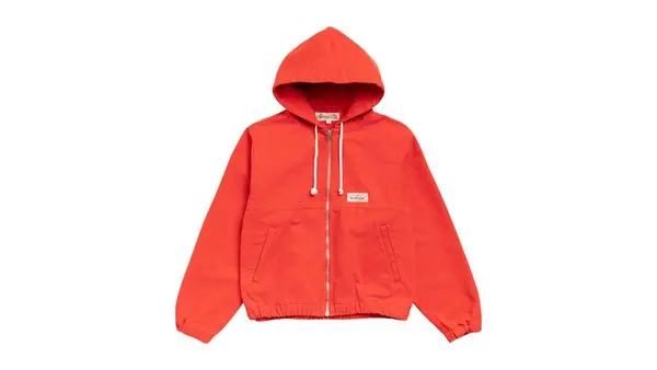 StÜssy Work Unlined Canvas Jacket - Red