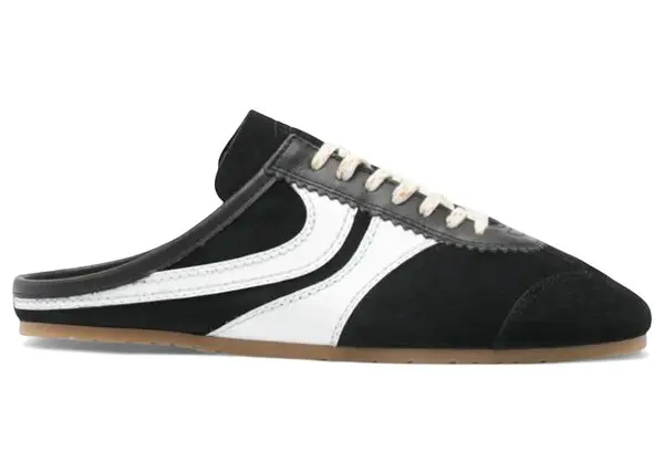 Dries Van Noten Leather Suede Slip-on Sneakers