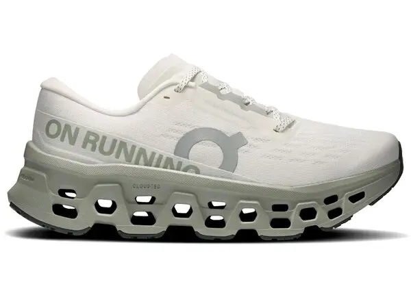 On Cloudmonster 3 Sneakers - Ivory/tin