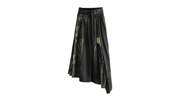 Y’s Iasymmetry Gathered Skirt