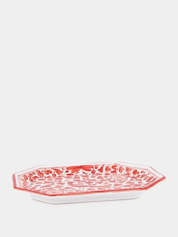 LES-OTTOMANS Handpainted Ceramic Tray
