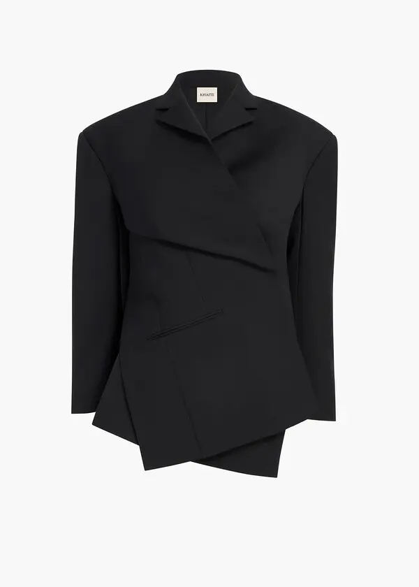 Khaite Palto Jacket - Black