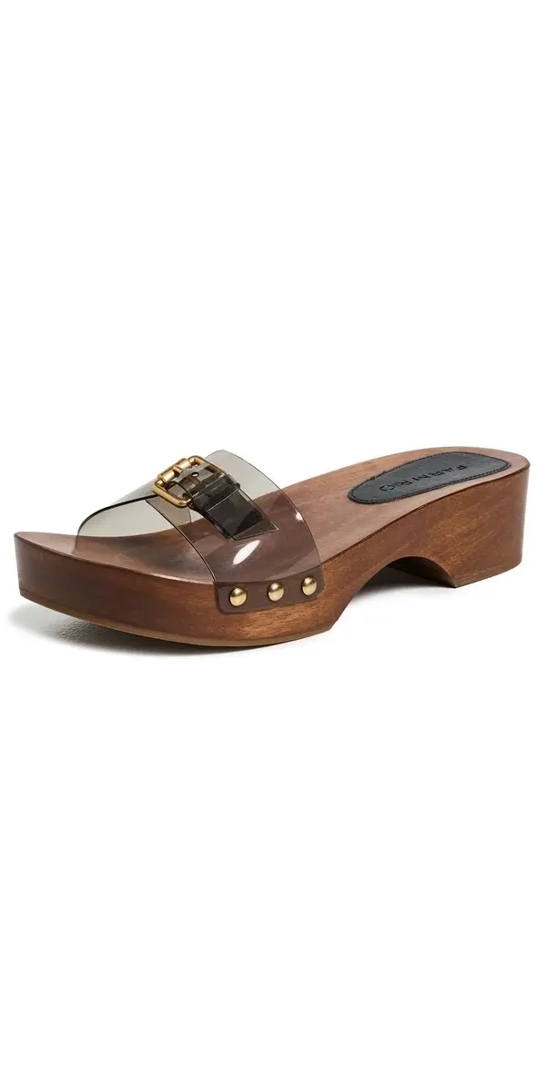 Farm Rio Jelly Clogs - Black