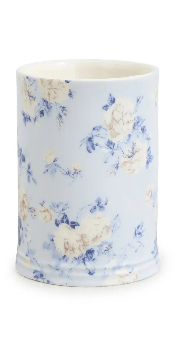 LoveShackFancy Junette Porcelain Tumbler - Whisper Blue