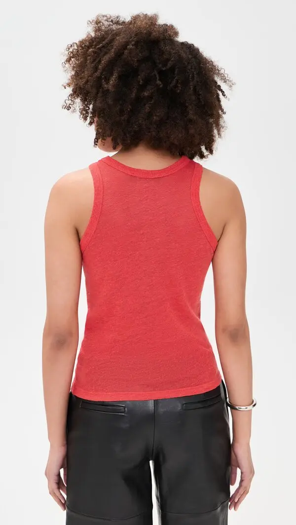 IRO PARIS Safrina Sleeveless Top - Red Scarlet