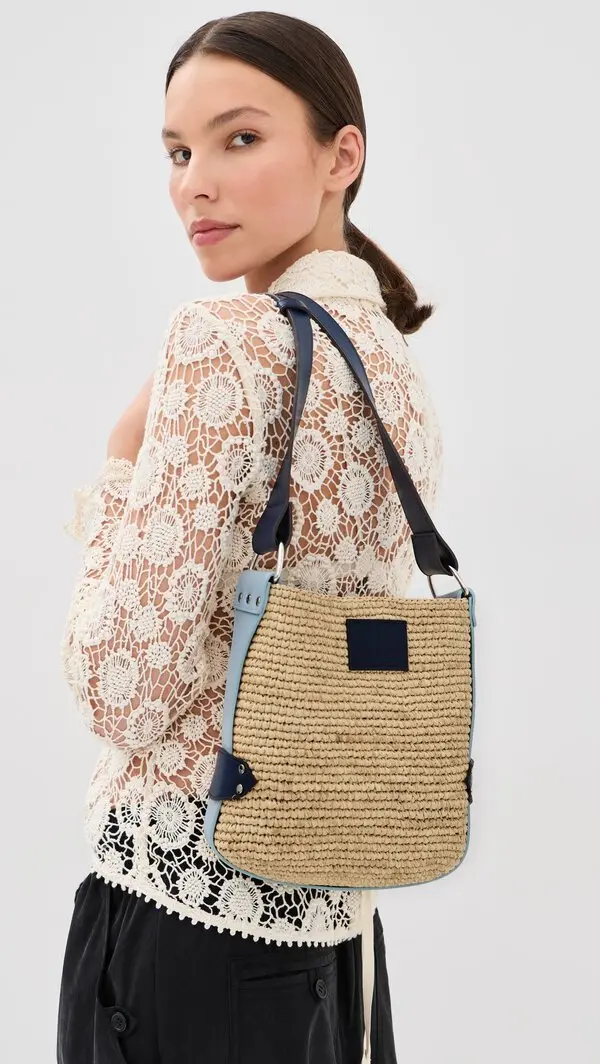 Isabel Marant Étoile Mini Bayia Raffia Bag