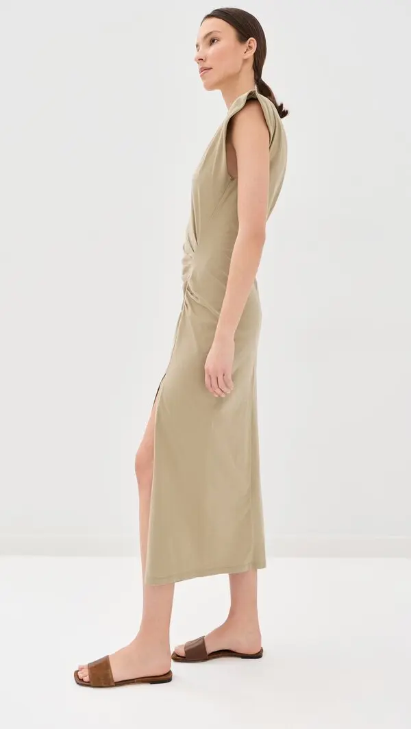Isabel Marant Étoile Nadela Midi Dress - Light Bronze