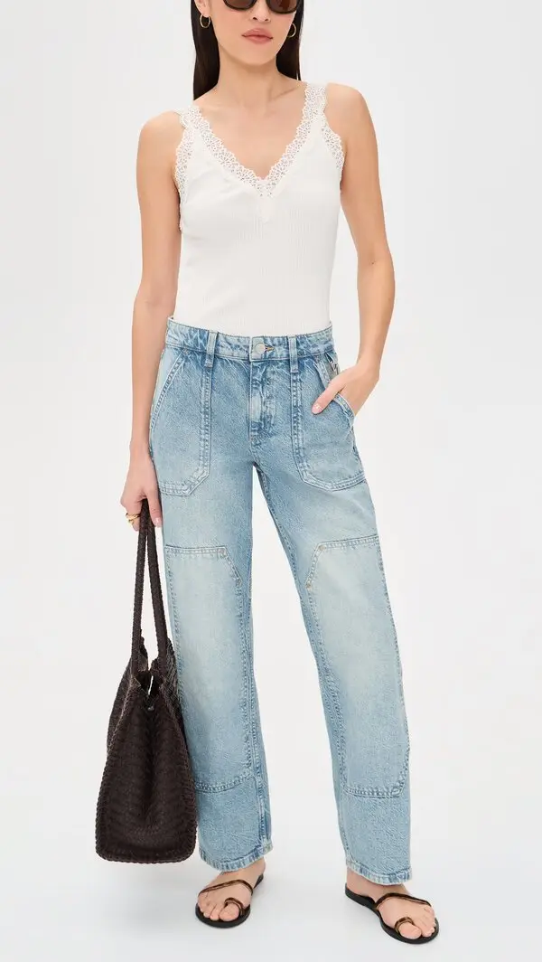 SEVENTY + MOCHI Carpenter Stevie Jeans - Sunfade