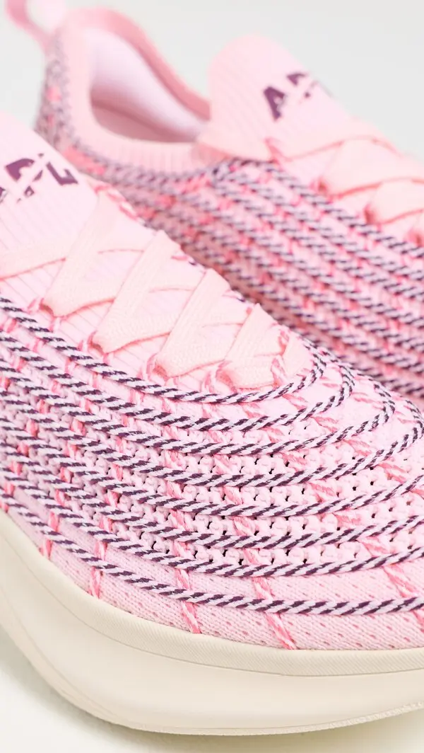 Apl Techloom Zipline Sneakers - Pink/moonscape/pristine