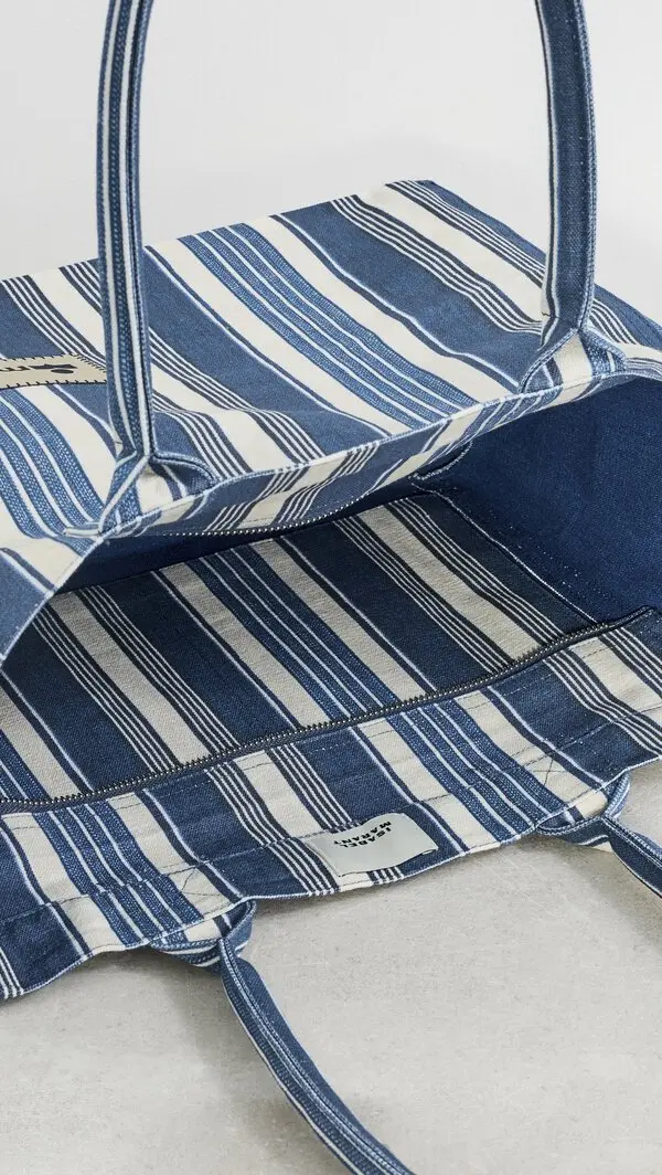 Isabel Marant Yenky Zipped Tote - Blue