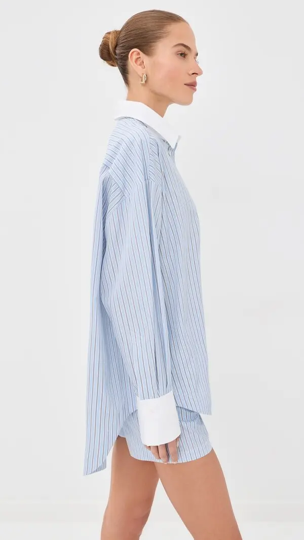 Attico Stripe Button-down Shirt