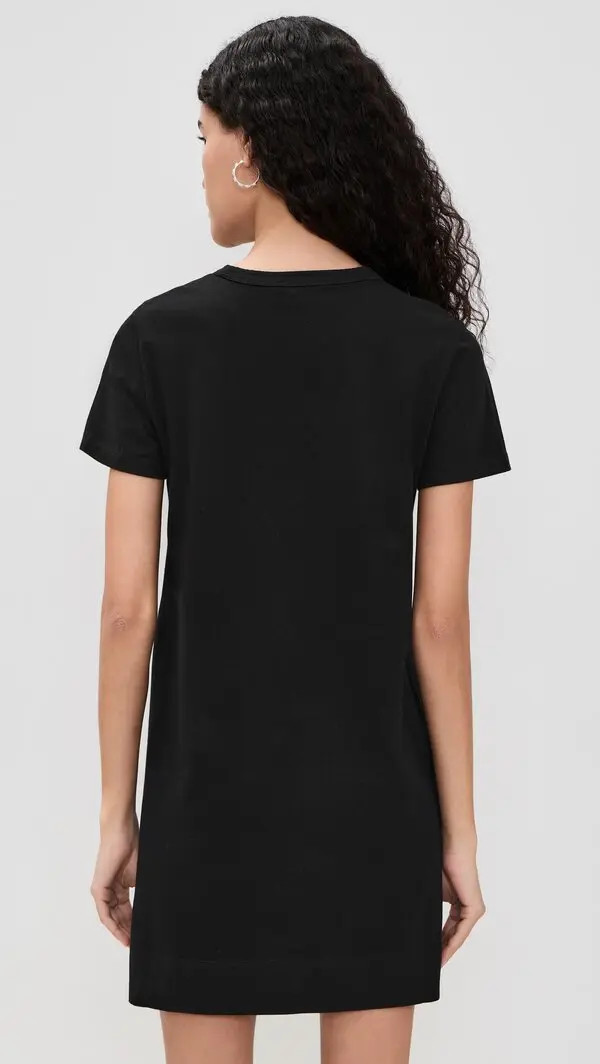 Madewell T-shirt Mini Dress - Jet Black