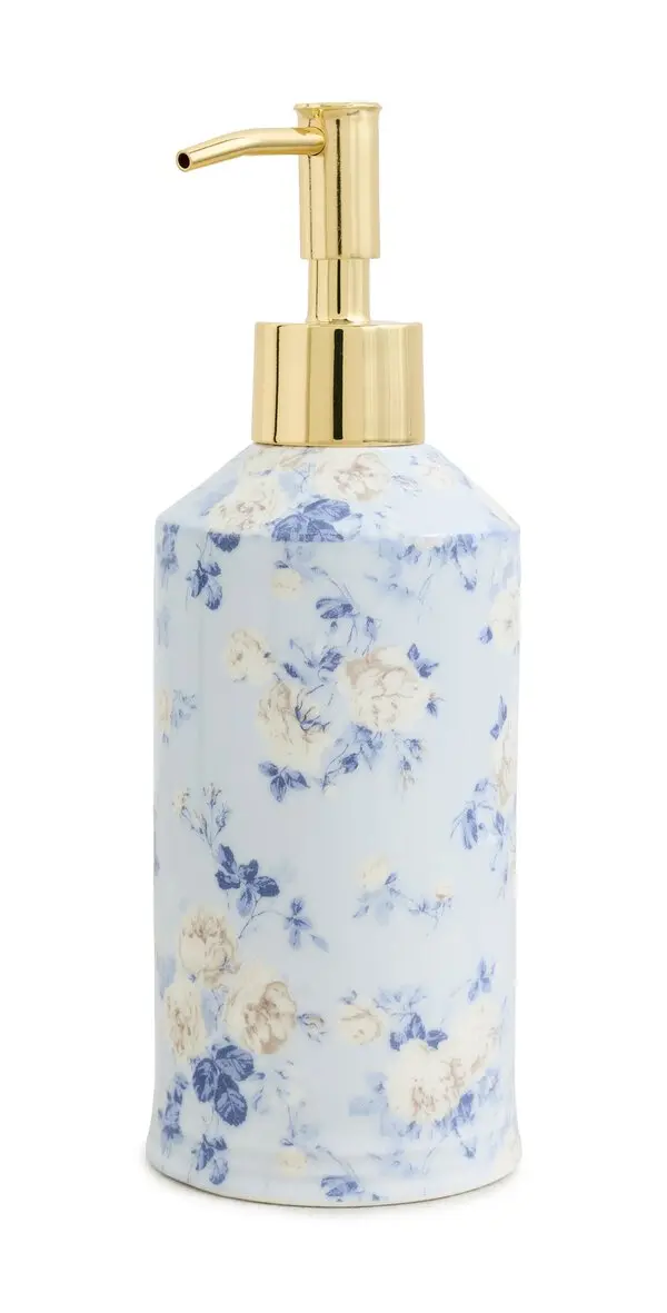 LoveShackFancy Elianna Porcelain Dispenser - Whisper Blue