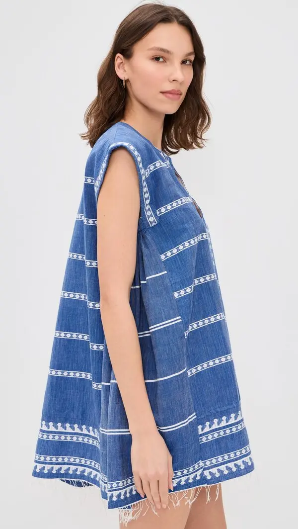LEMLEM Elina Caftan - Tebibi Blue