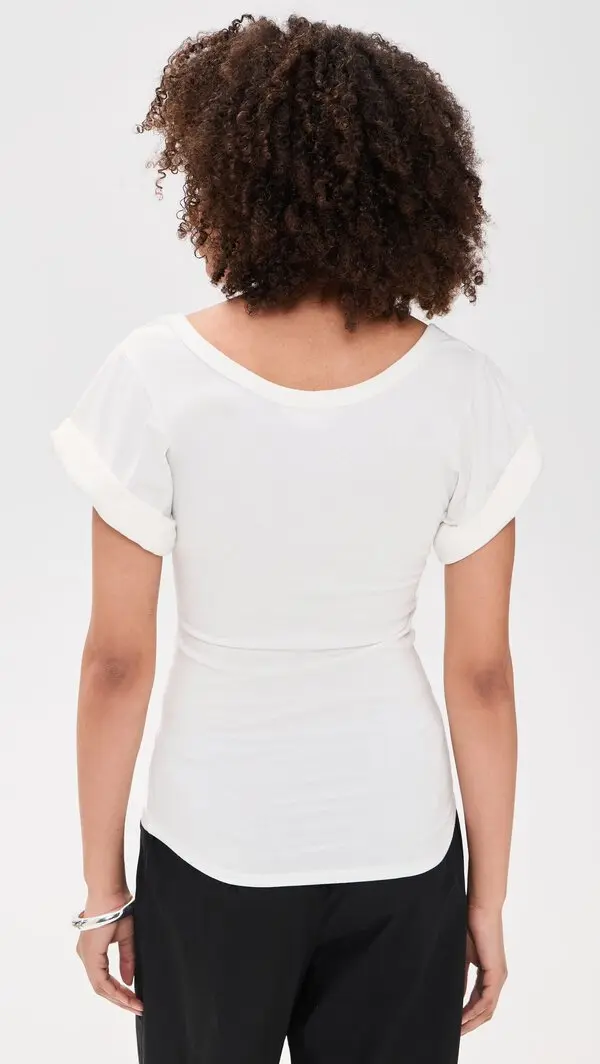 THE LINE BY K Maya Scoop Neck Tee