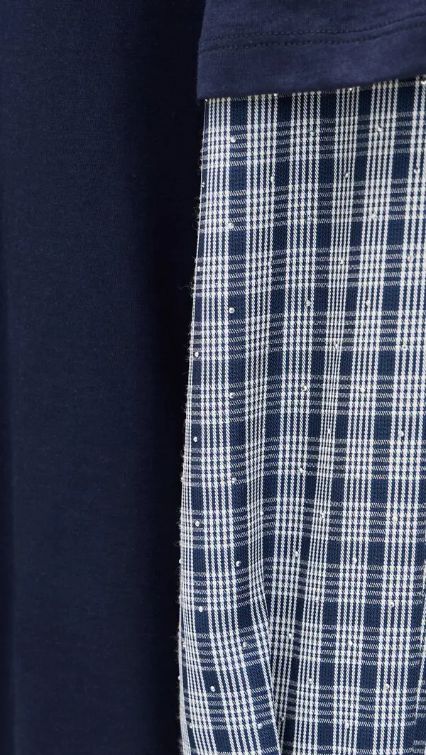 Lioness Bottega Embellished Shirt - Navy
