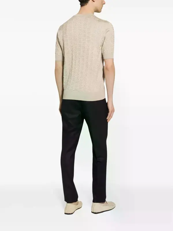 Dolce & Gabbana Dg-logo Silk Sweater