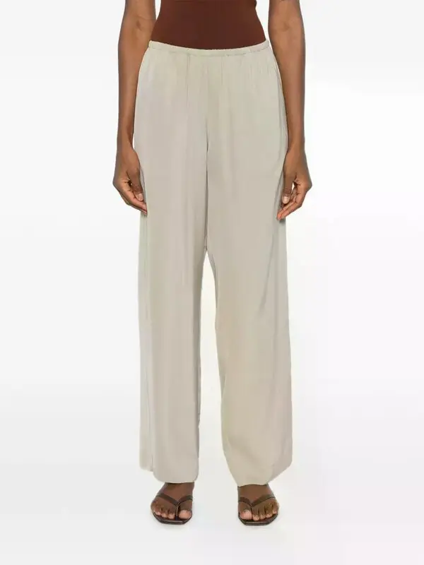 THE ROW Elasticated Trousers - Neutrals