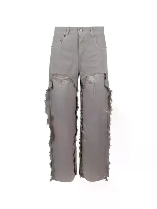 HAIKURE Ripped Flared Jeans