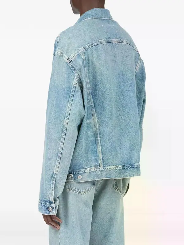 MAISON MARGIELA Buttoned Jacket - Blue