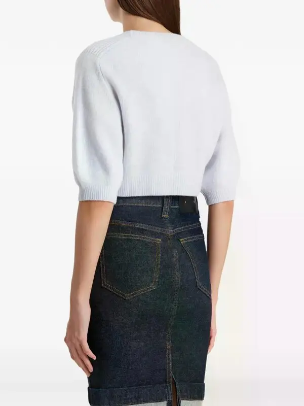 Khaite Short Sleeve Top - Purple