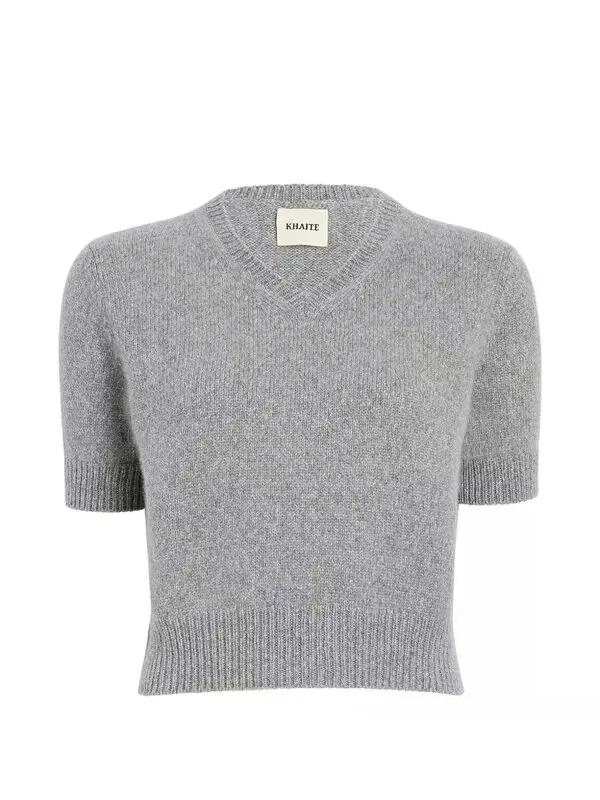Khaite Jas Cashmere Pullover - Grey