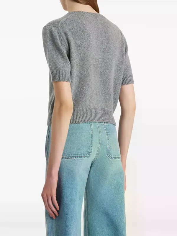 Khaite Jas Cashmere Pullover - Grey