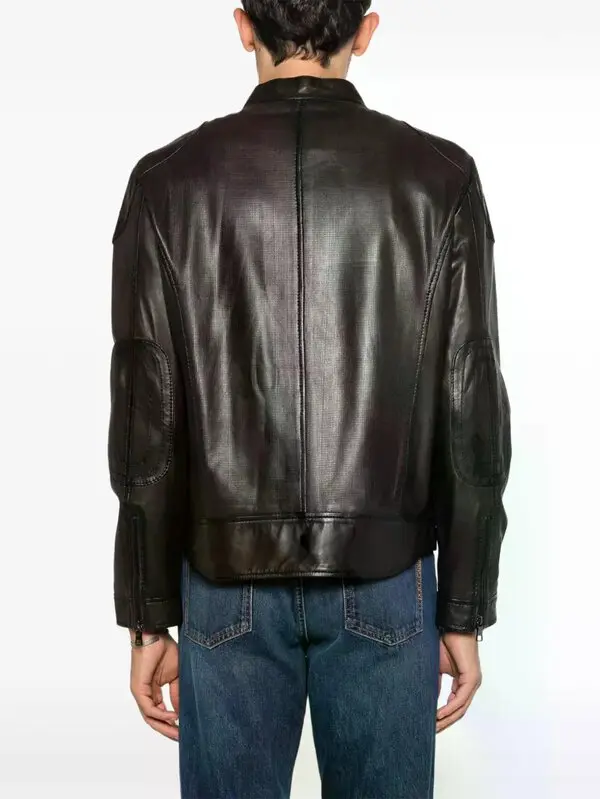 THE JACKIE LEATHERS Rogue Perfo Leather Jacket