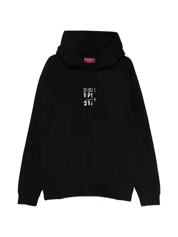 Gucci Graphic Print Hooded Sweatshirt